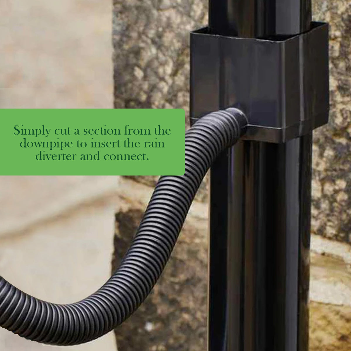 Straight Water Butt Rain Diverter Kit – Spudulica